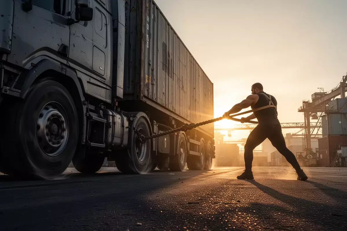 Strongman-Sport: LKW-Ziehen dominiert die Saison 2026