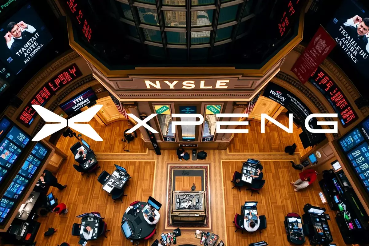 XPeng Shares Fall Despite Landmark Quarterly Profit