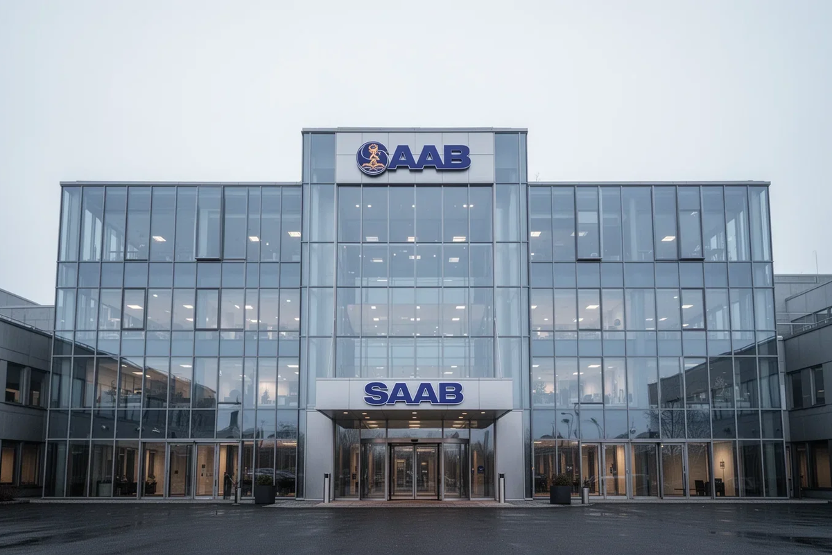 Saab: Stiller Börsentag