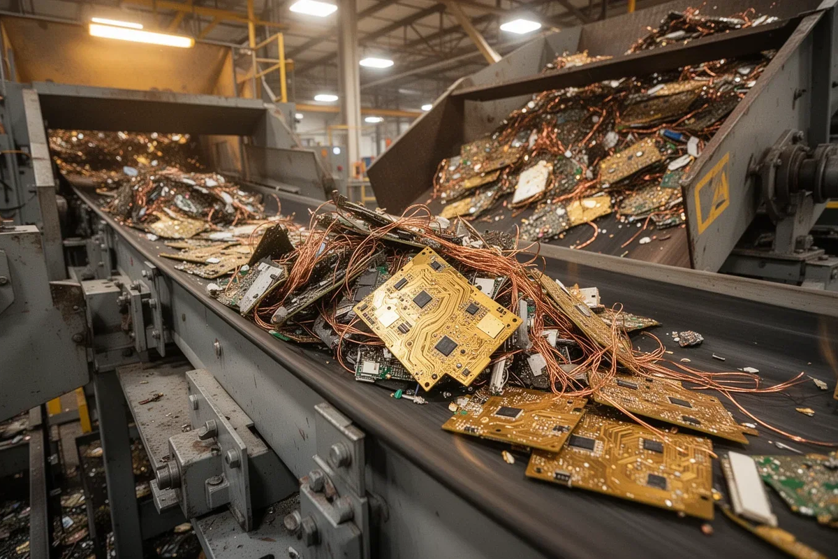 Metallium Aktie: Texas-Anlage verarbeitet Leiterplatten-Schrott