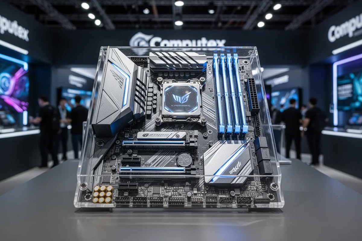 Computex 2026: PC-Hardware mit integrierten OLED-Displays startet