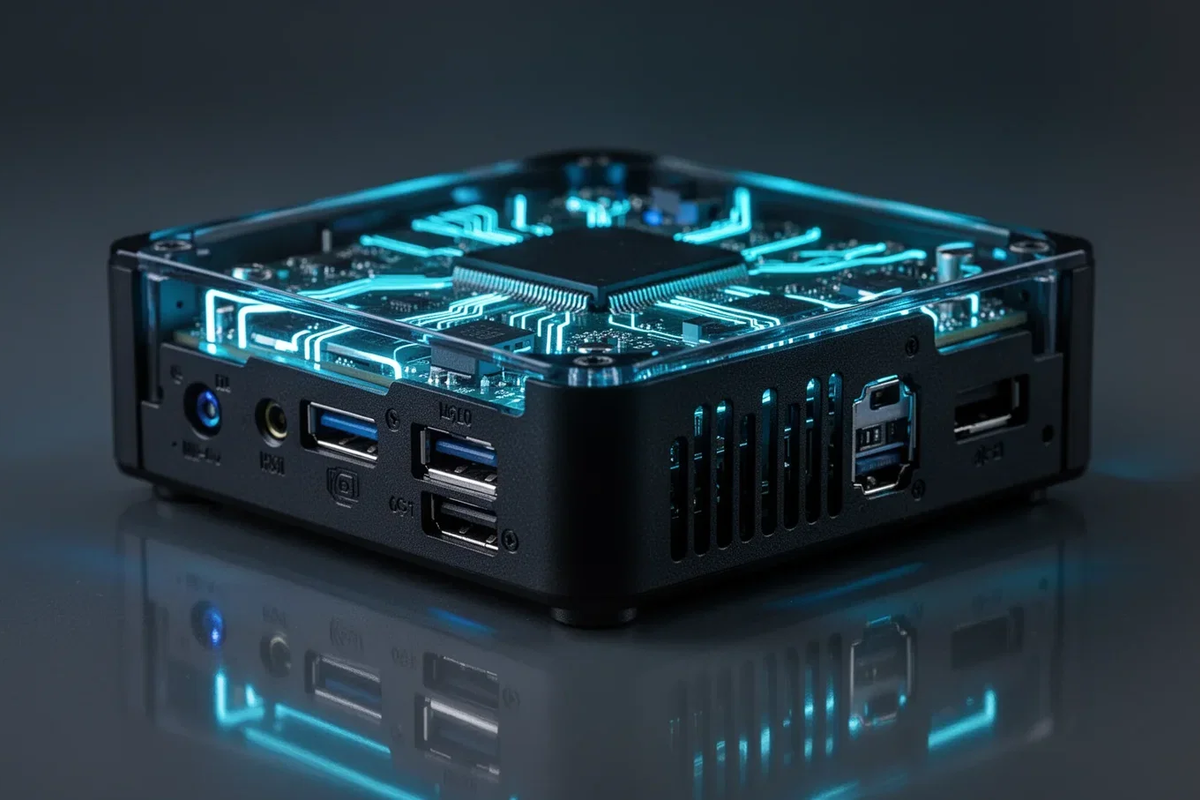 Mini-PC WO4 125H: PELADN bringt KI-Beschleunigung ins Gehäuse