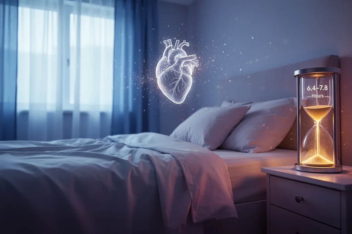 Schlaf-Goldilocks-Zone: 6,4–7,8 Stunden für optimale Zellregeneration
