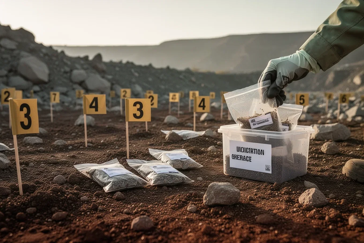 Barranco Gold: 726 Bodenproben auf King Property