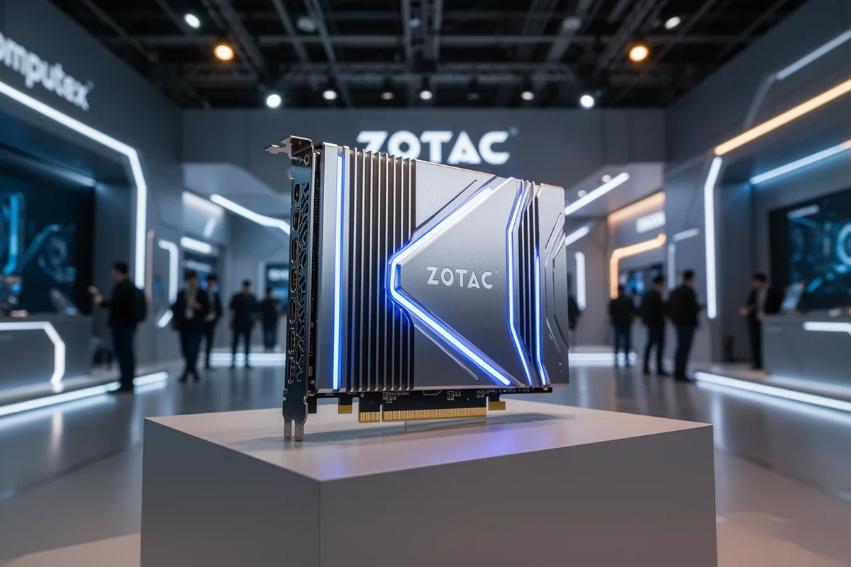 ZOTAC 20 Jahre: Kleinster RTX-5080-PC und Wasserkühlung zur Computex