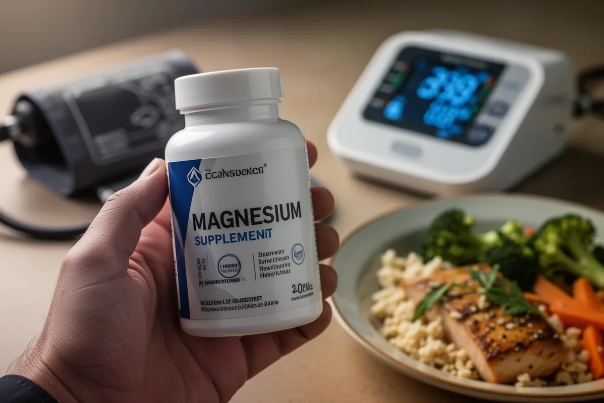 Bluthochdruck: Magnesium senkt Druck um 10 mmHg – aber Vorsicht ab 2500 mg
