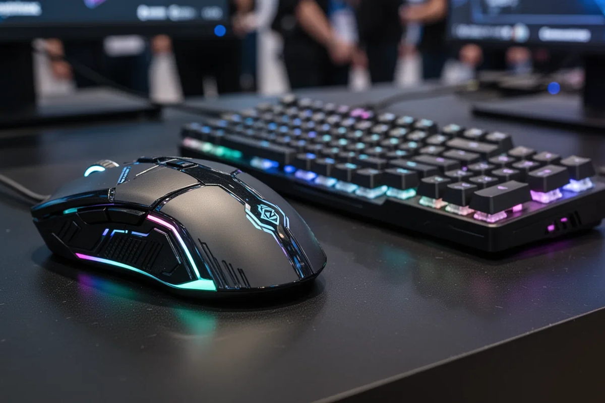 Nightsword v2: Corsair baut Stream Deck direkt in Gaming-Maus