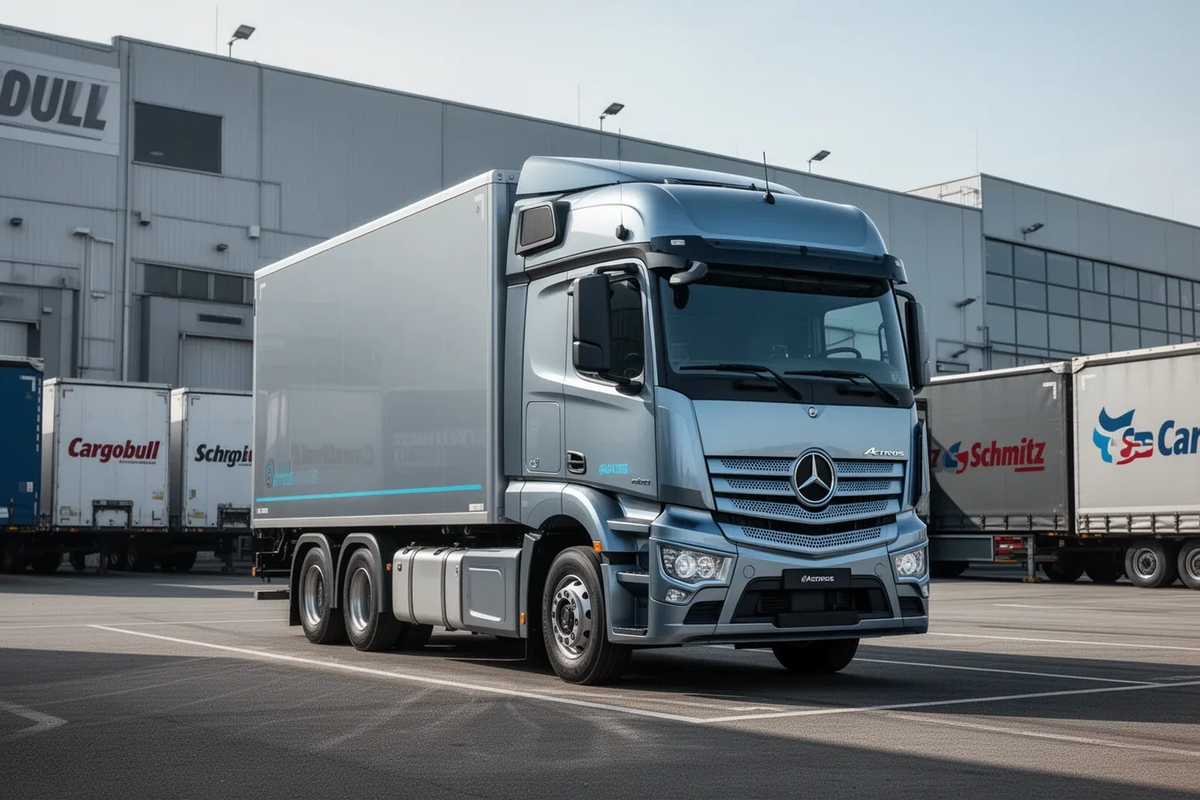 Mercedes eActros Lowliner: 500 km Reichweite ab Q3 2026 bestellbar