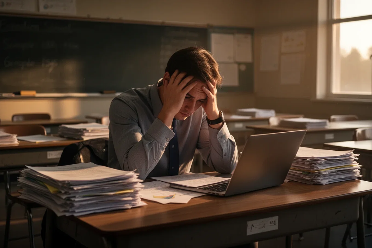 Lehrkräfte unter Druck: 52% österreichischer Lehrer psychisch stark ...