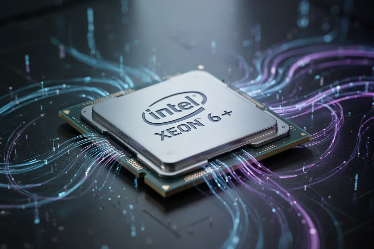 Xeon 6+: Intel stellt 288-Kern-Prozessor für KI-Rechenzentren vor