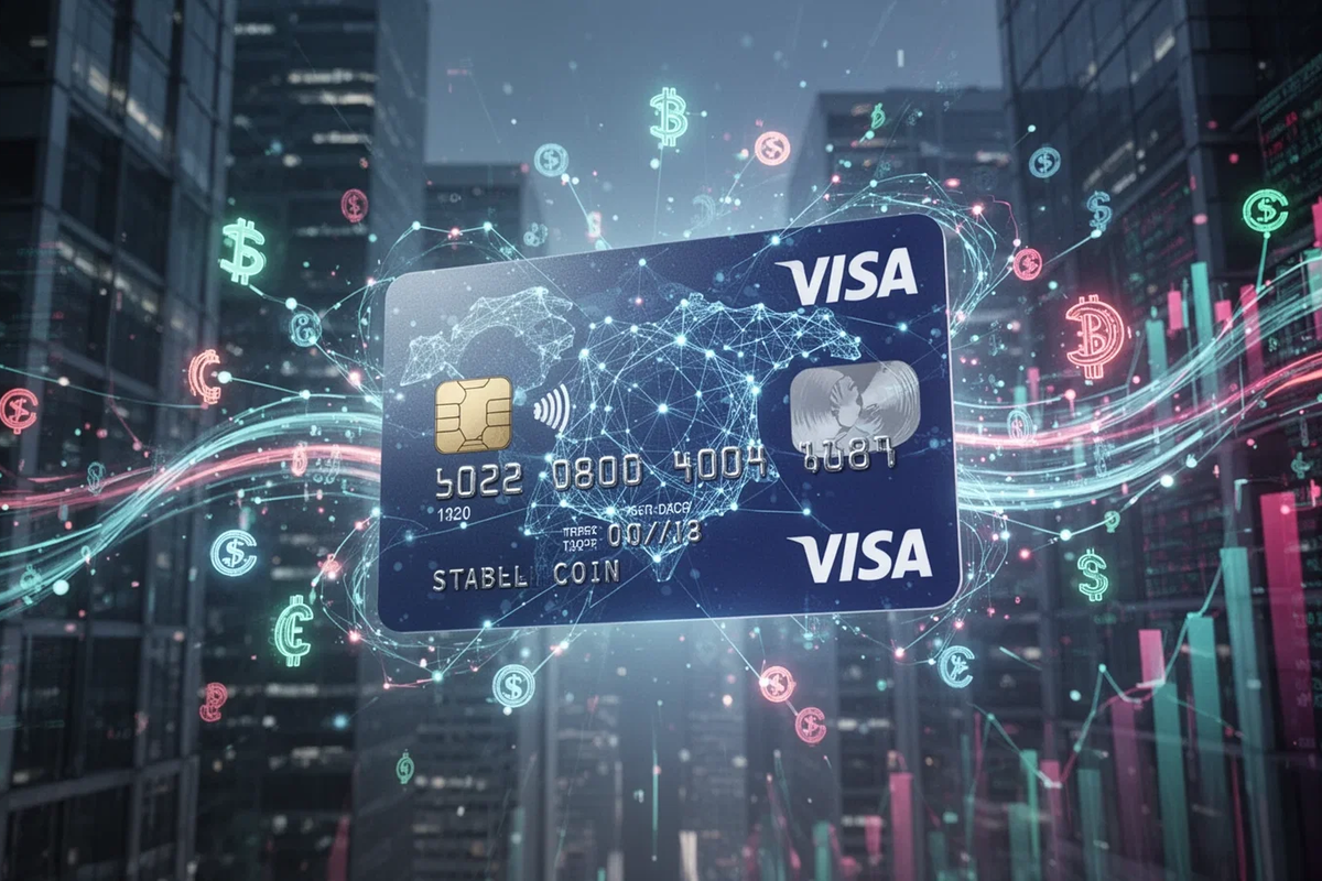 Visa beschleunigt Stablecoin-Integration: 7 Mrd. Euro Volumen