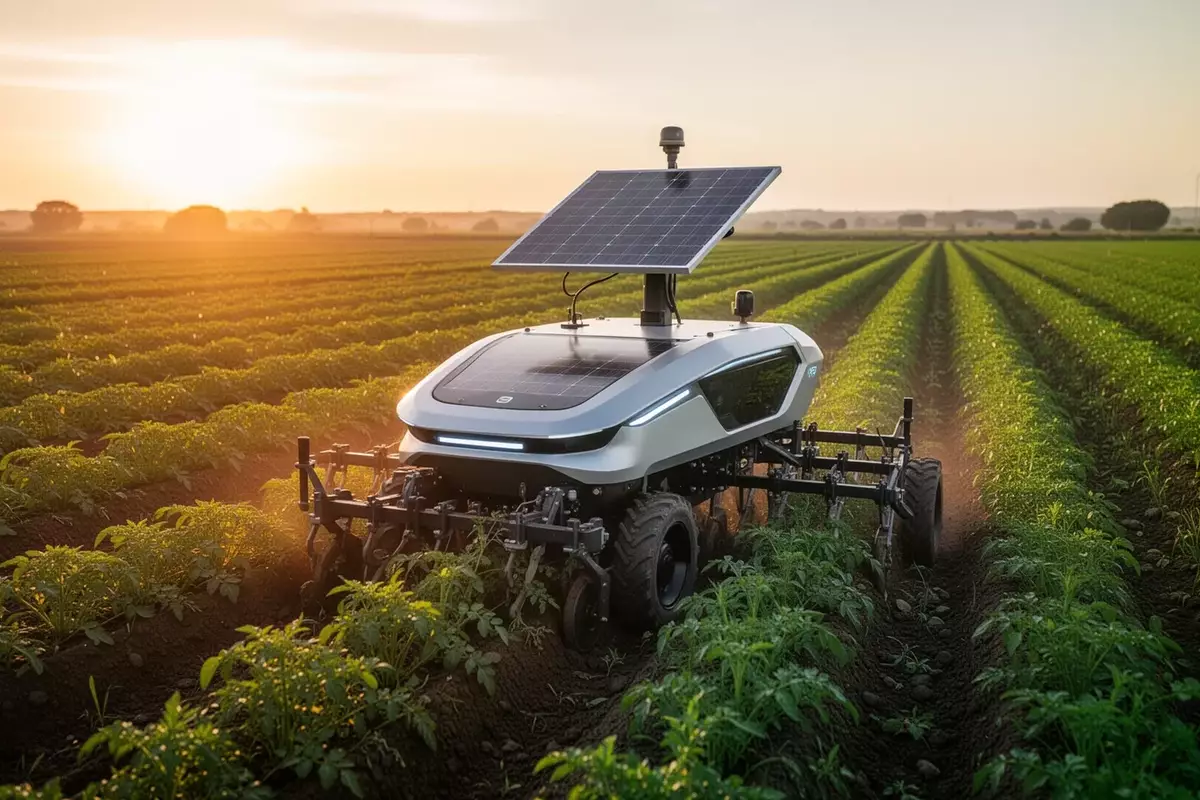 FarmDroid FD20: Dänischer Feldroboter zeigt autonome Landwirtschaft live
