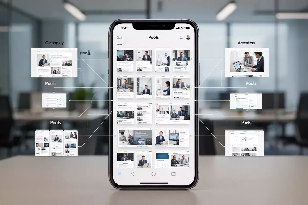 Pool: Neue KI-App sortiert iPhone-Screenshots automatisch