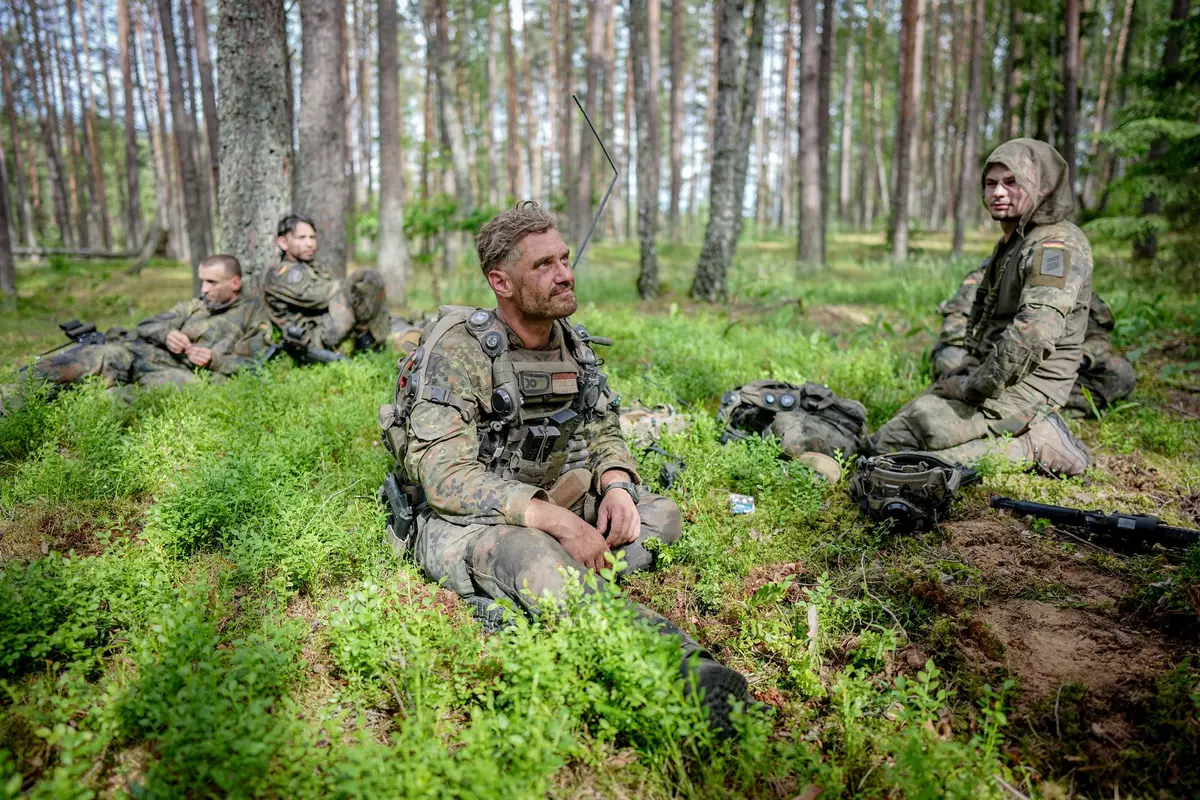 Gefechtsübung in Litauen: «Im Krieg wäre ich jetzt tot»