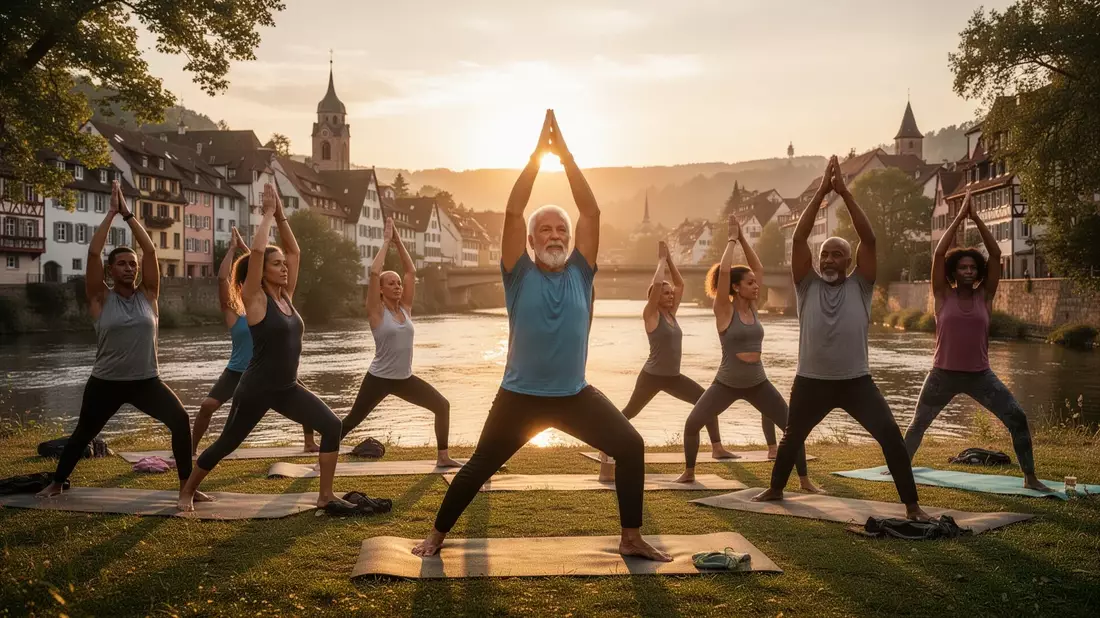 Hessen: Kostenfreie Yoga- und Kraftkurse erobern Städte