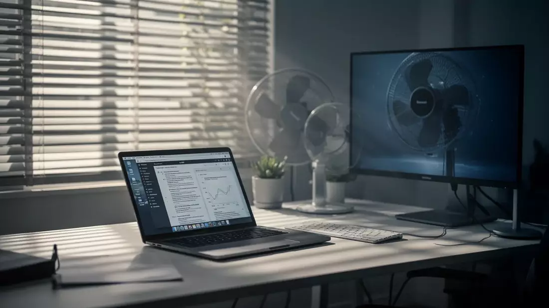 Hitzewelle 37 Grad: Homeoffice-Arbeiter brauchen Kühlstrategien