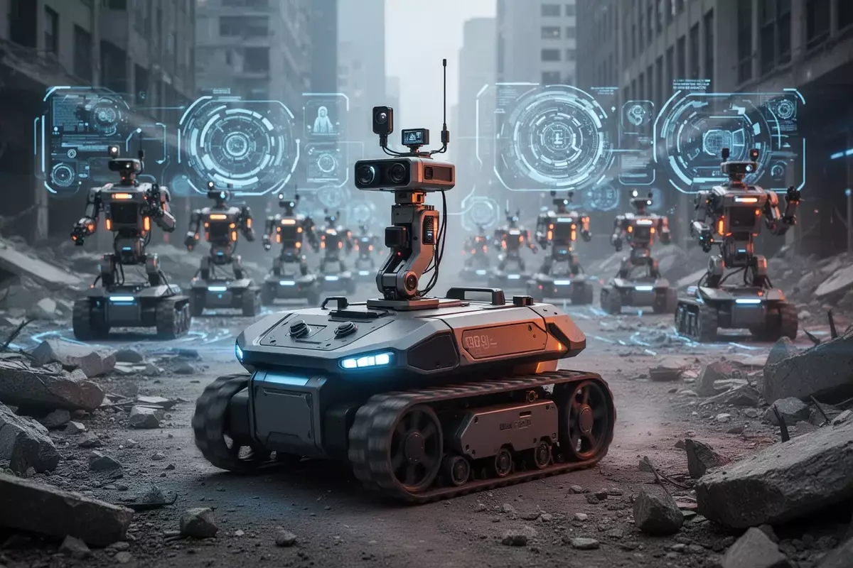 Shifters auf Eurosatory: 15 Millionen für autonome Roboterteams