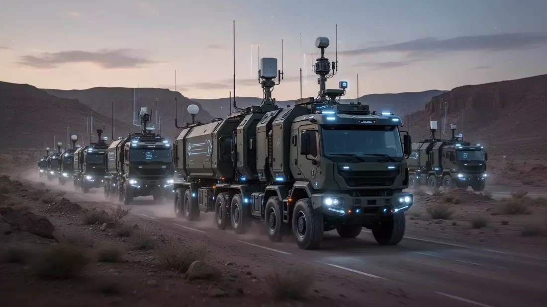 InterRoC-Projekt: Daimler und Quantum Systems bauen autonome Militärkonvois