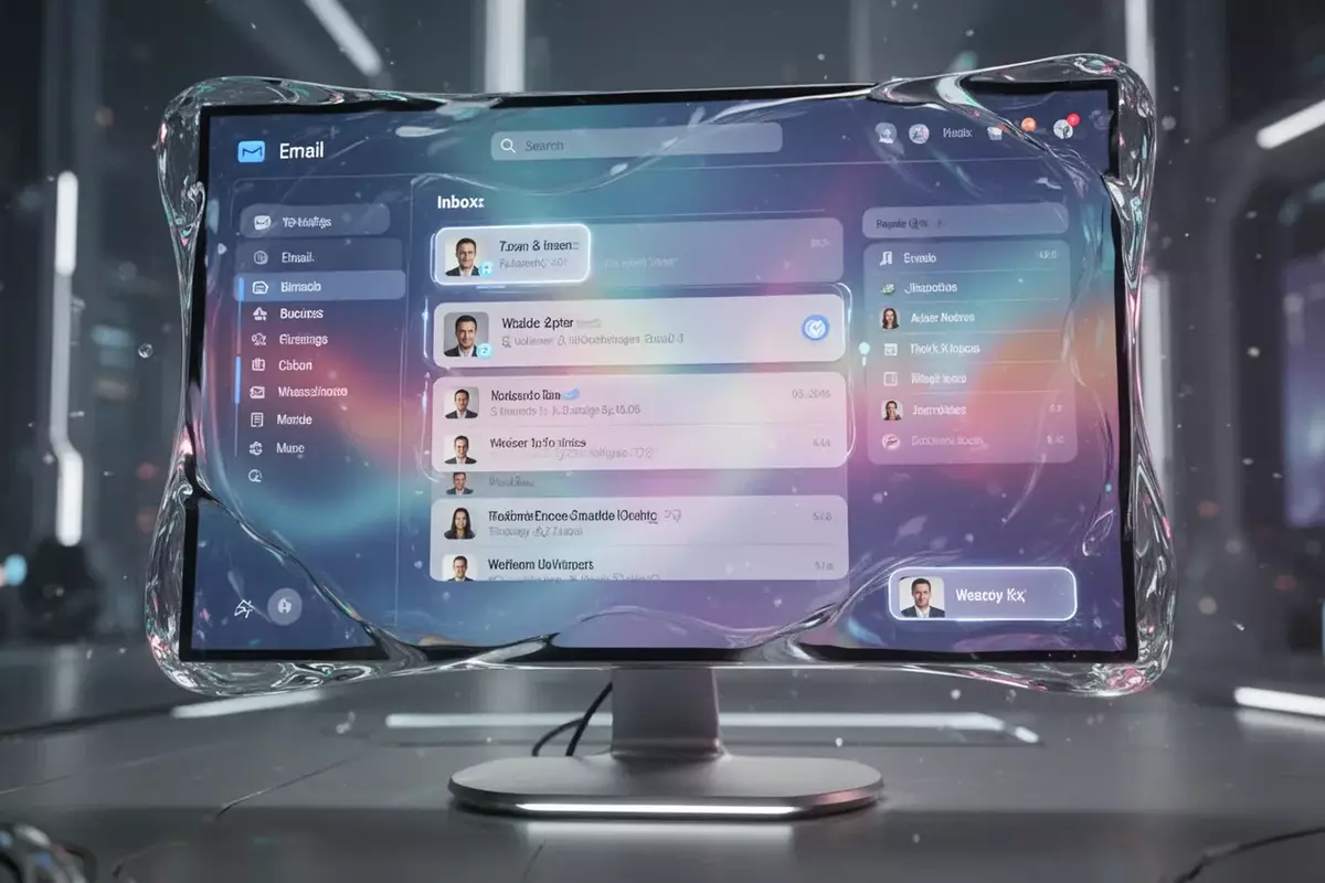 Outlook für Mac: Microsoft führt Liquid-Glass-Design ein