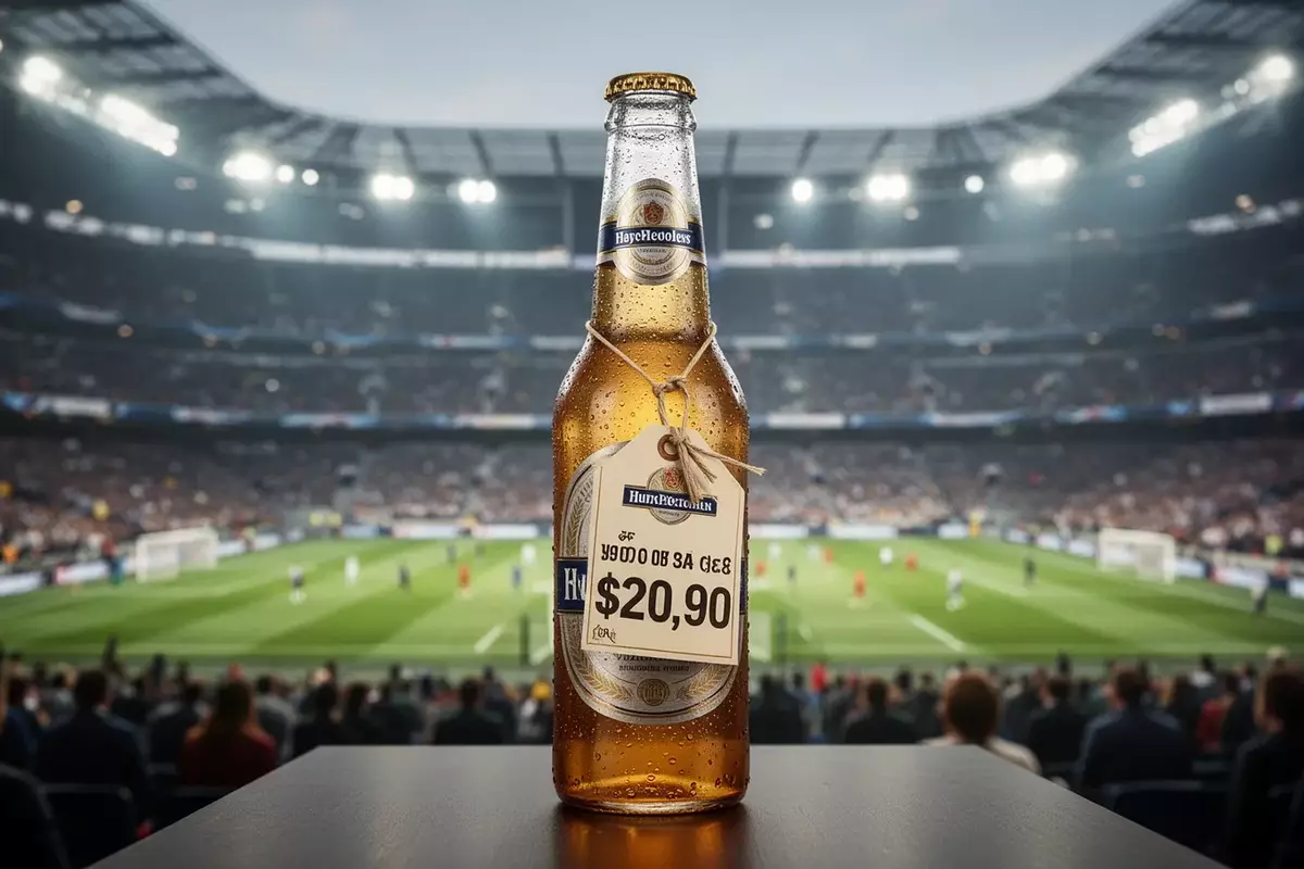 Mexiko-Stadt: Arbeiter brauchen Tageslohn für ein Stadion-Bier