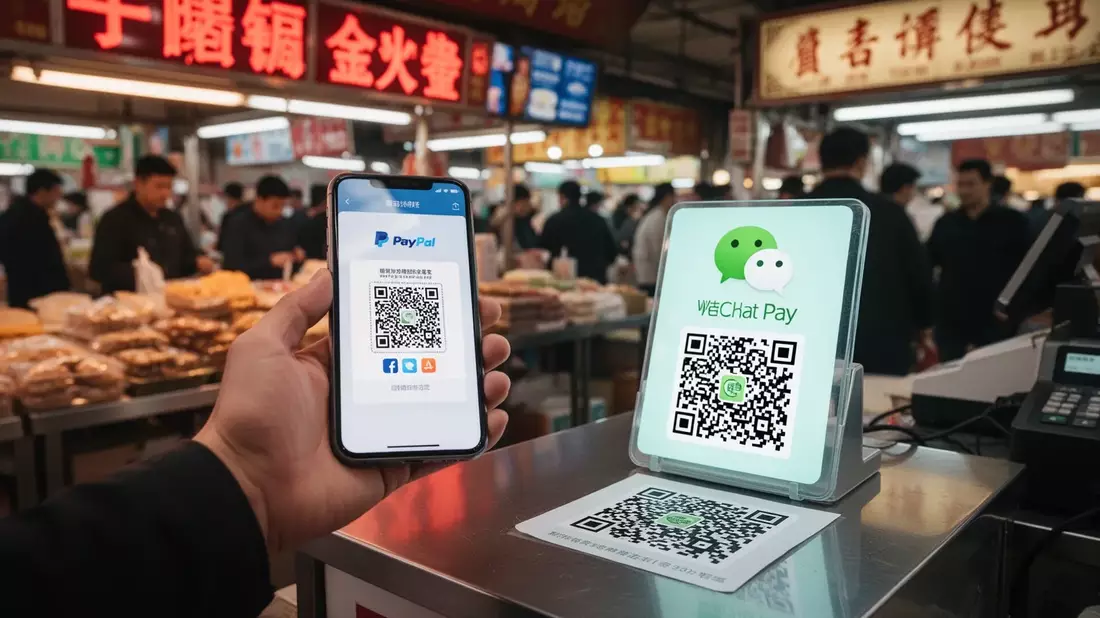 PayPal China: QR-Code-Zahlung mit WeChat Pay seit Mai