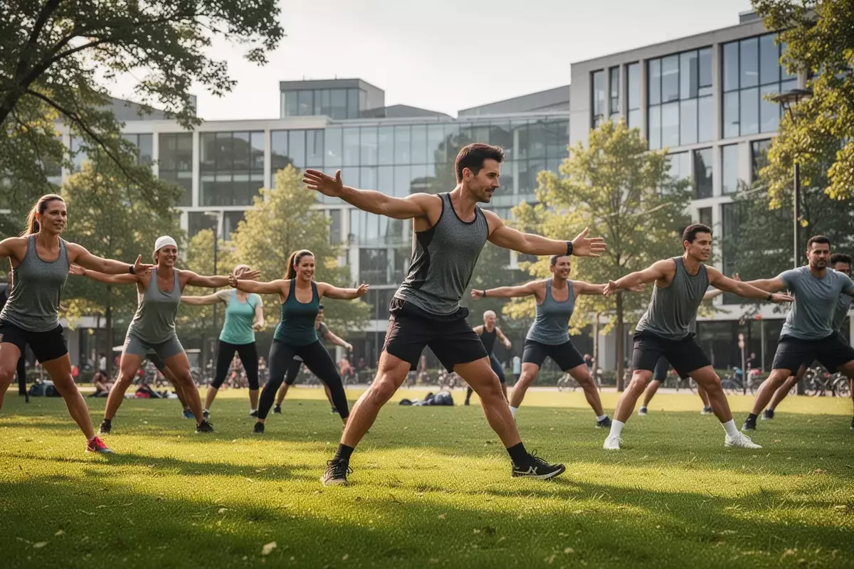 Fitness im Park: Kommunen locken mit kostenlosen Sportangeboten