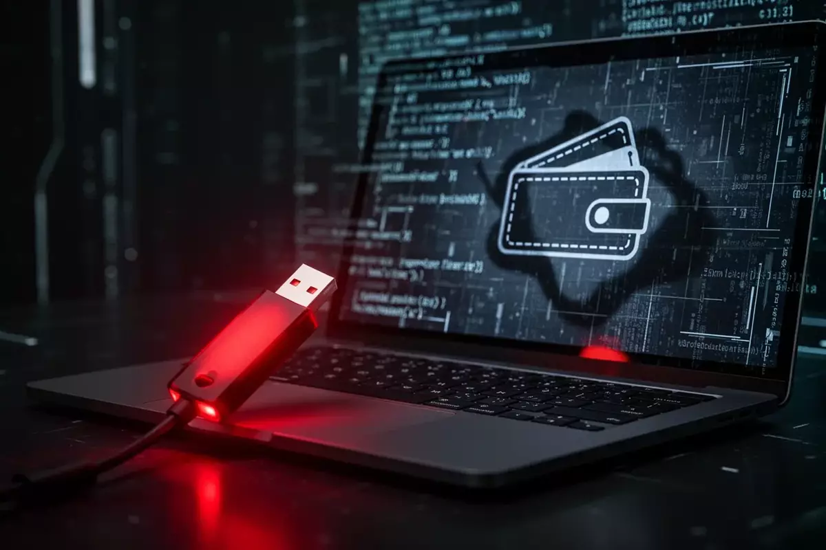 CryptoBandits: Trojaner stiehlt Bitcoin-Adressen über USB-Stick