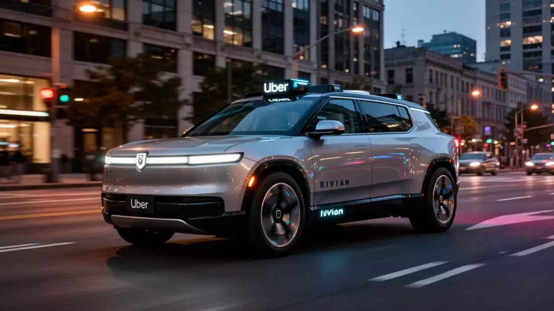 Rivian und Uber: 10.000 autonome Robotaxis bis 2031 geplant