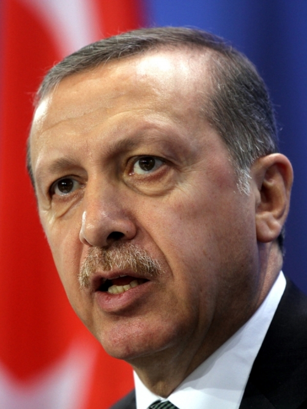 Recep Tayyip Erdogan hat die Präsidentschaftswahl in der Türkei laut ...