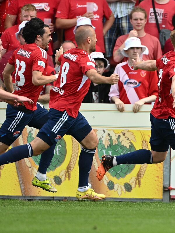 Spiel zwischen Unterhaching und Cottbus unterbrochen