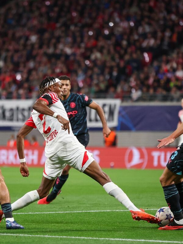 Rb Leipzig Hofft Gegen Manchester City Lange Auf Einen Punkt