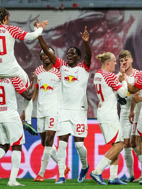 Mit dem dritten Sieg in Serie hat RB Leipzig das 0:6 von München zum ...