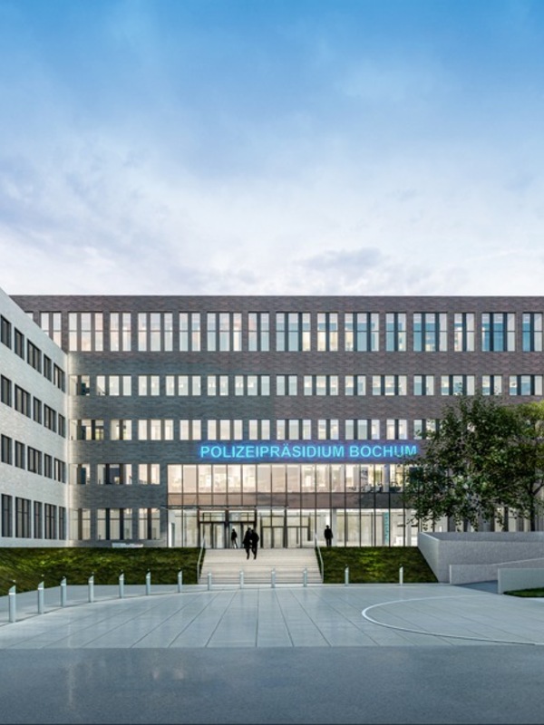 Neues Polizeipräsidium entsteht in Bochum: Ein zukunftsfähiger ...