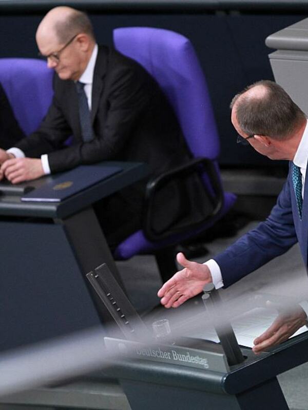 CDU-Chef Friedrich Merz wertet die Haushaltseinigung der Ampelkoalition ... CDU-Chef Friedrich Merz wertet die Haushaltseinigung der Ampelkoalition ...