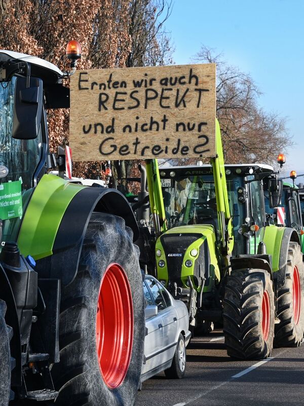 Die großen Bauernproteste sorgten in Deutschland für ordentlich Aufsehen.