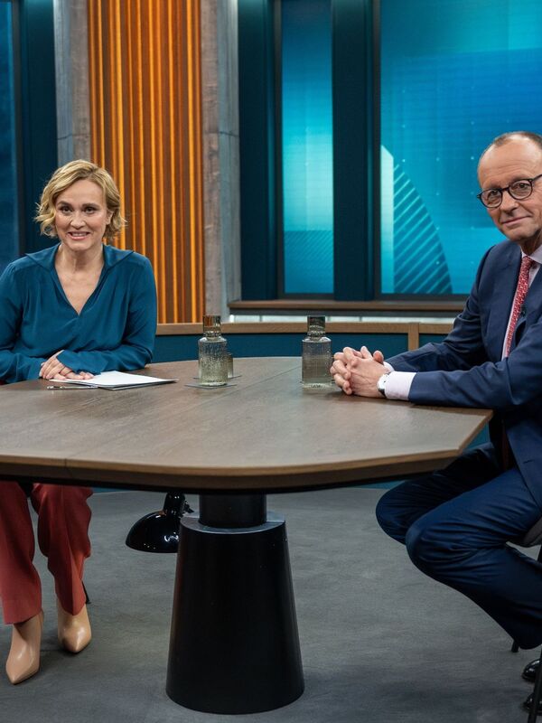 Für Caren Miosga ist es 2024 die erste Sommerpause in der Rolle als ARD ...