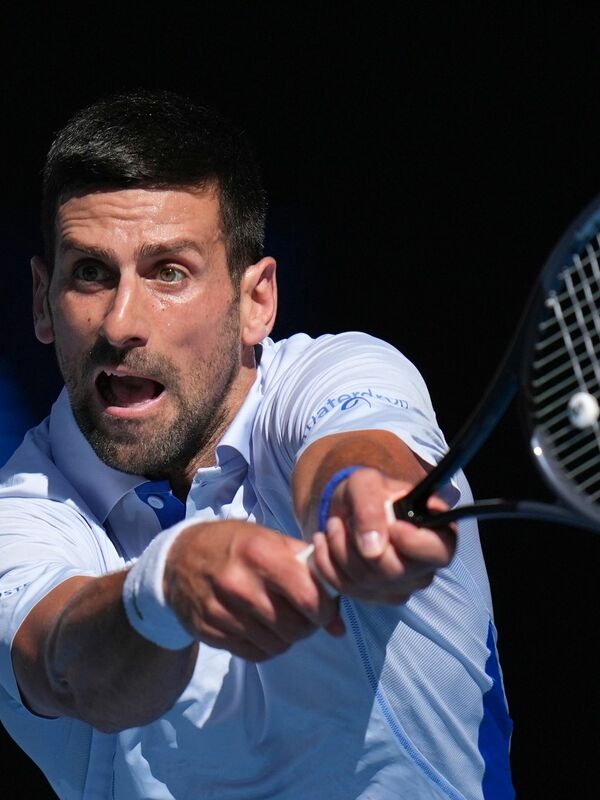 Novak Djokovic ist bei den Australian Open weiter nicht in Topform.