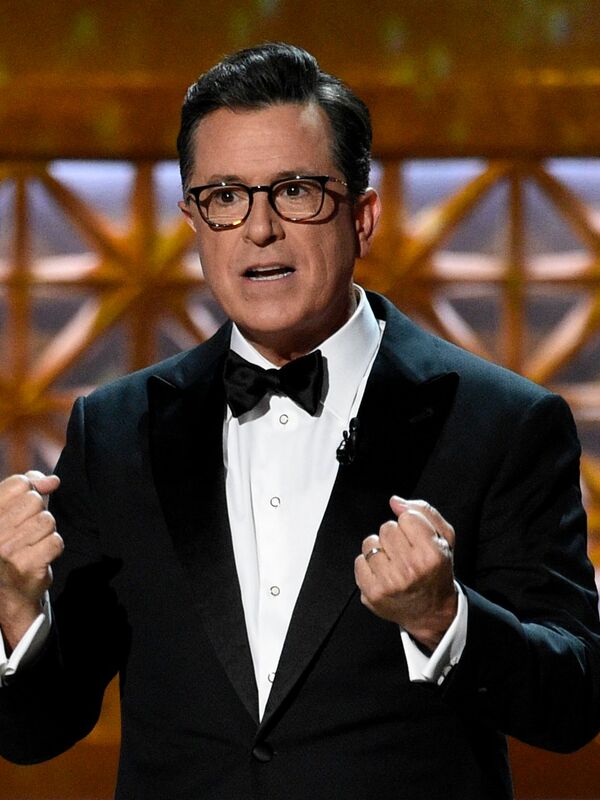 In seiner Sendung «The Late Show» hat Stephen Colbert Witze über ...