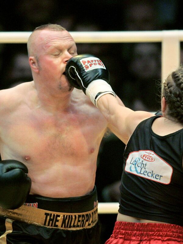 Jetzt ist es raus: Der Schaukampf zwischen Entertainer Stefan Raab und ...