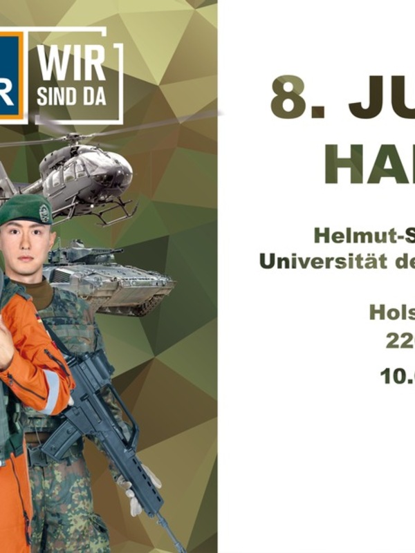 Save the Date: 8. Juni 2024: / Tag der Bundeswehr 2024 / an der Helmut ...