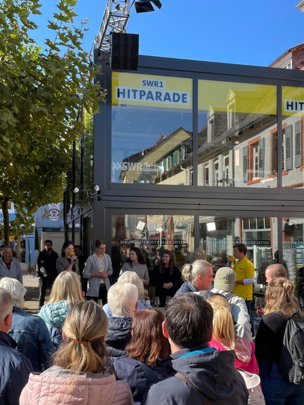 SWR1 Hitparade Rheinland-Pfalz mit Gläsernem Studio in Bad Kreuznach