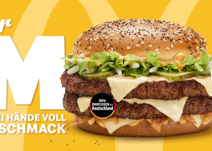 M burger store