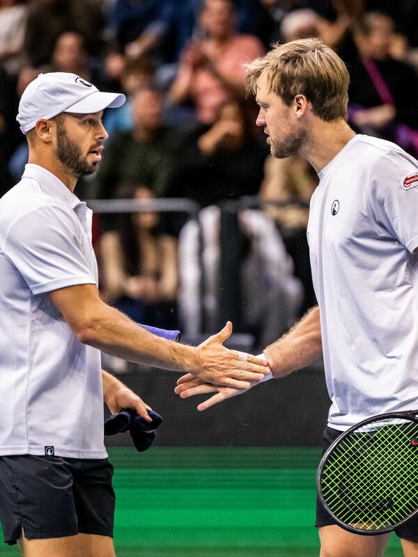Nur noch einen Sieg sind Kevin Krawietz und Tim Pütz vom Triumph im ...