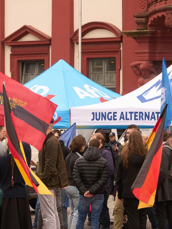 Die AfD-Nachwuchsorganisation «Junge Alternative» agiert relativ ...