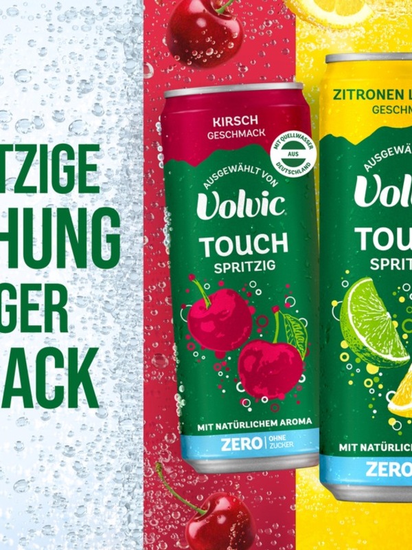 Frankfurt am Main - Volvic erweitert die Touch Zero Range um eine ...
