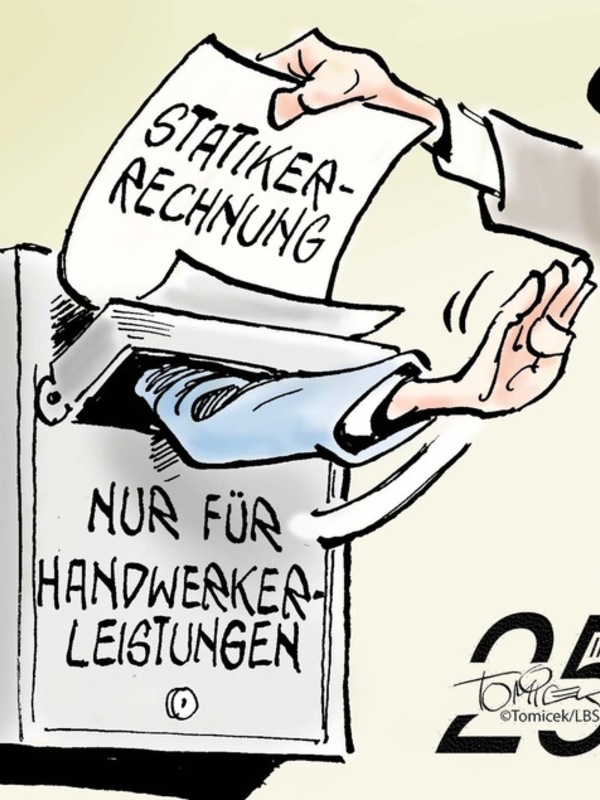 Berlin - Ein Statiker ist grundsätzlich nicht handwerklich tätig.