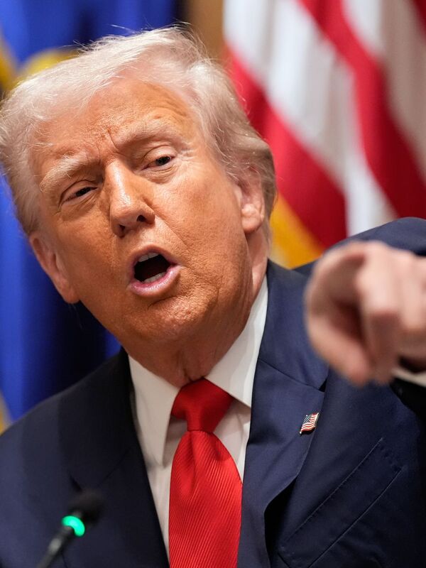 Seit Wochen verschärft Donald Trump den Ton gegenüber dem ...