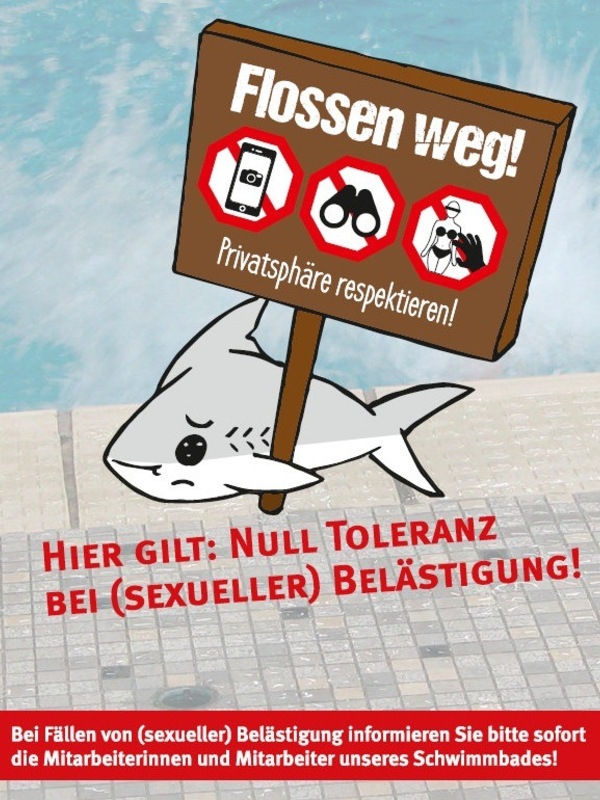 Aktion Flossen weg!