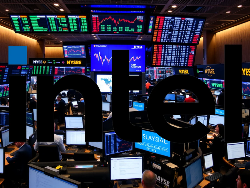 La acción de Intel se resiente tras un revés en su alianza con Nvidia