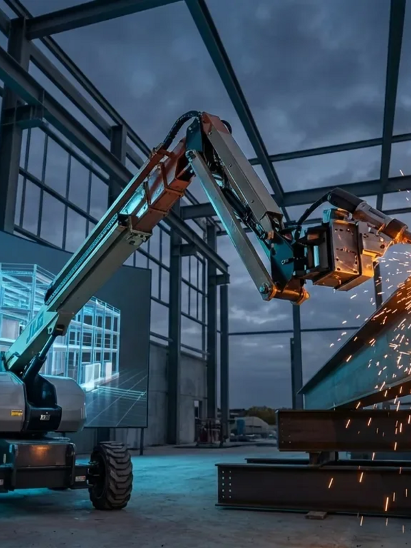 Oshkosh präsentiert autonomen Roboter-Boomlift auf der CES